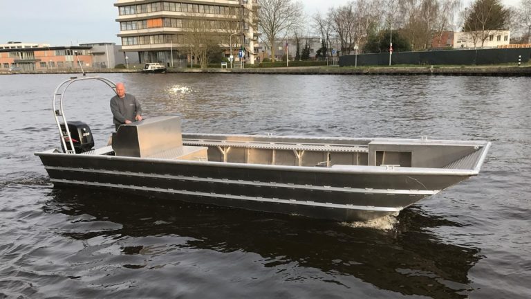Aluminium JONs op maat gebouwde (werk)boten van AluminiumJon.nl