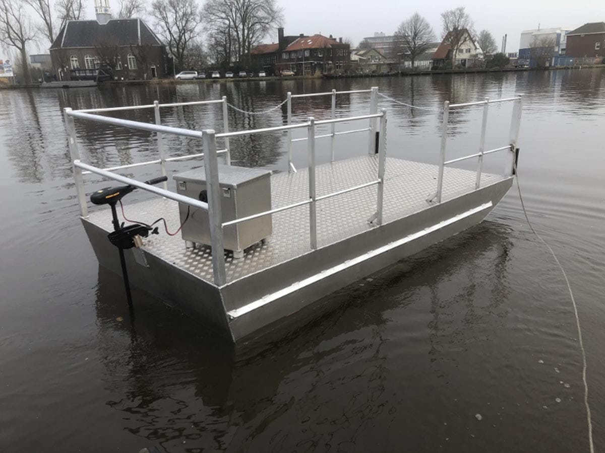 Ponton 4 meter - AluminiumJon